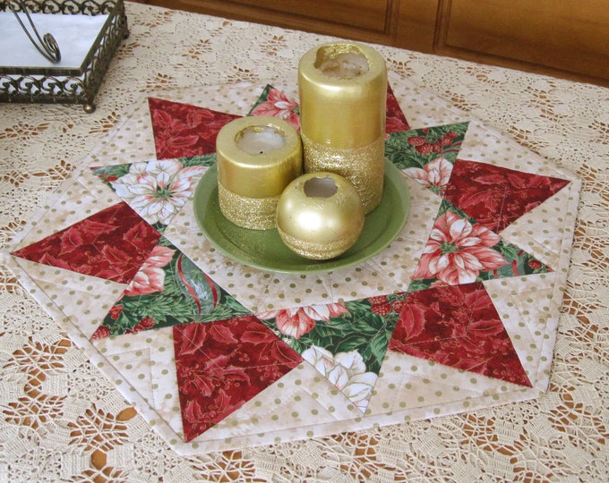 Christmas Hexagon TABLE TOPPER - Etsy