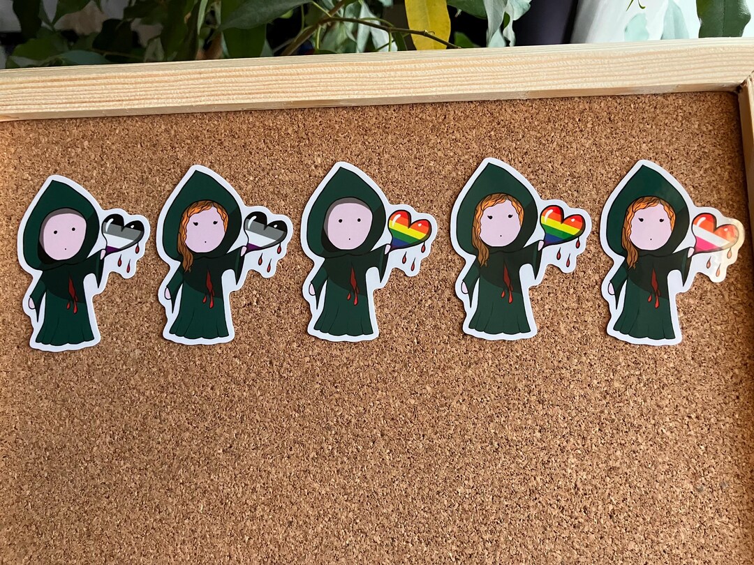 Spookycute Chibi Pride Flags Stickers - Etsy