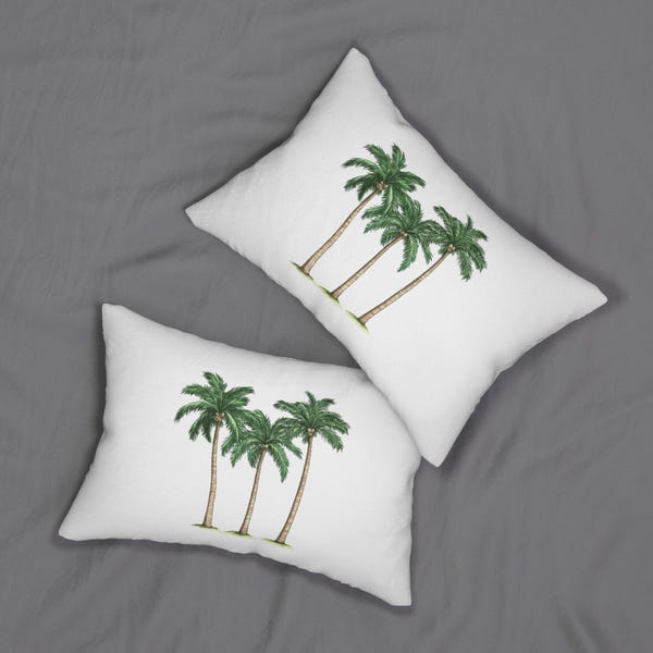 Palm Trees Pillow - Etsy
