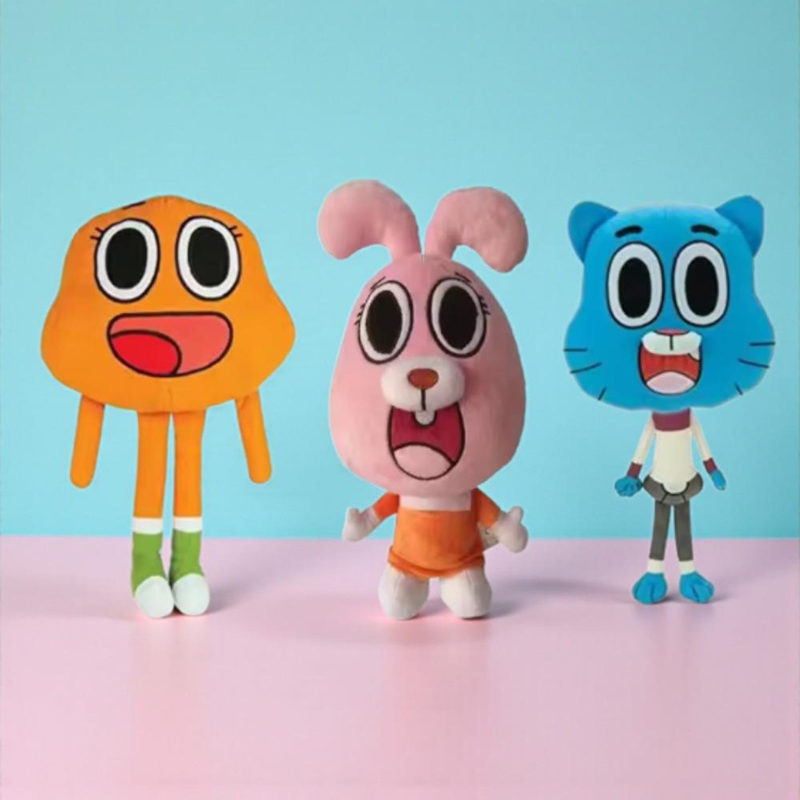 Amazing World Plushie, Gumball Darwin Bunny Dolls, Cute Soft Plushie ...