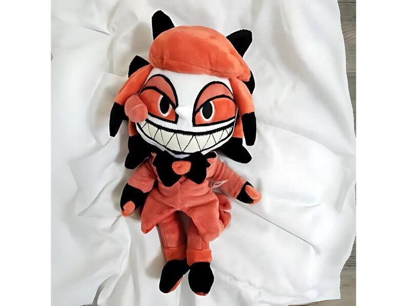 Alastor Plush, Hazbined Hotels Alastor Plushie Gift, Cute Plushie ...
