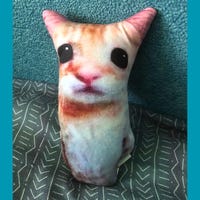 Maxwell Cat Keychain Plush - Etsy