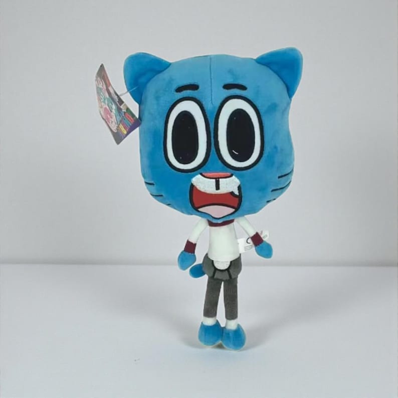 Amazing World Plushie, Gumball Darwin Bunny Dolls, Cute Soft Plushie ...