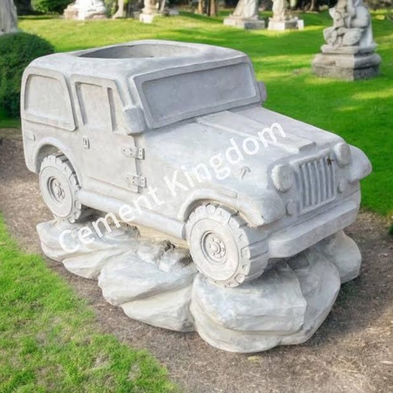 Jeep Planter - Etsy