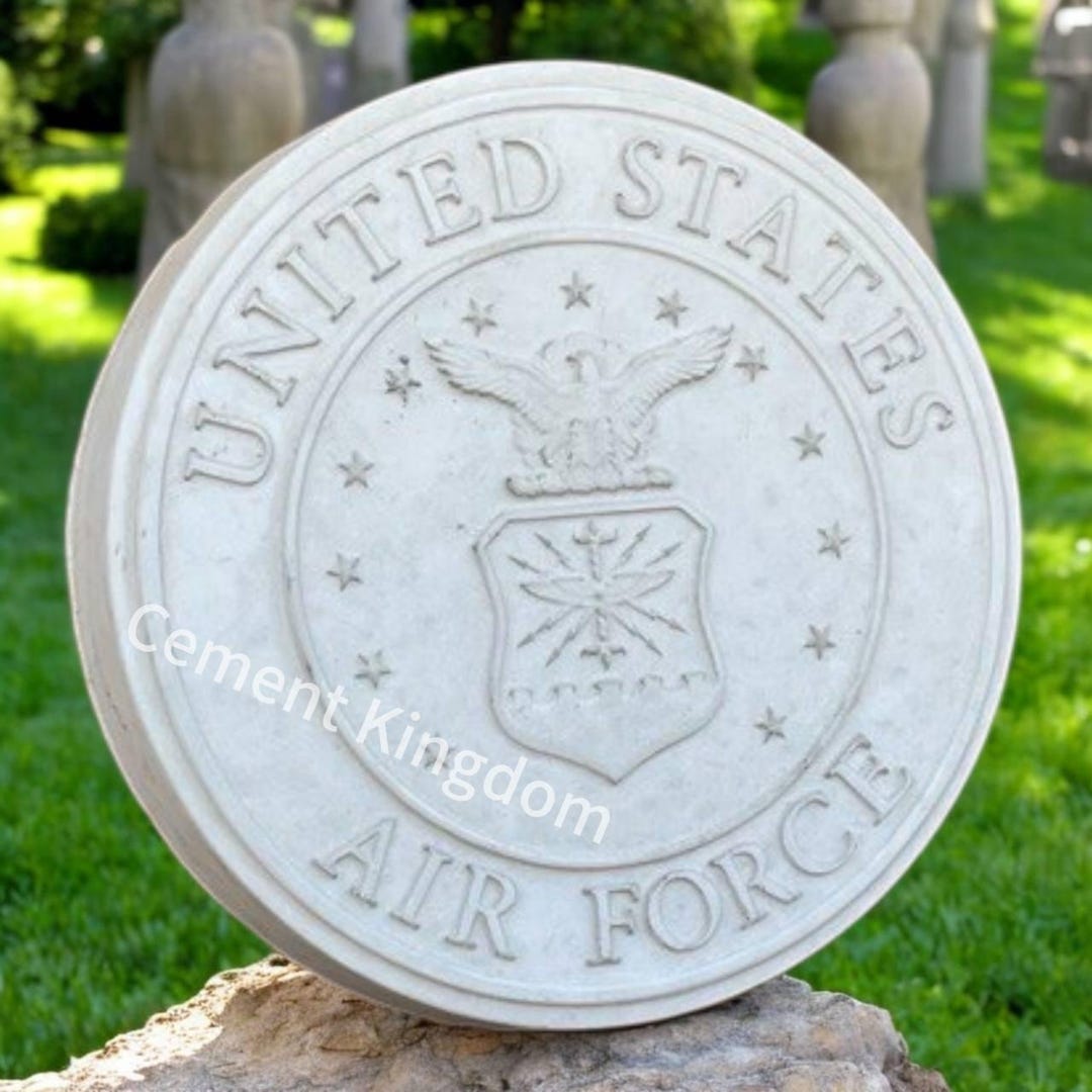 Air Force Statue, Fallen Soldier Memorial, Garden Stone Grave Figure ...