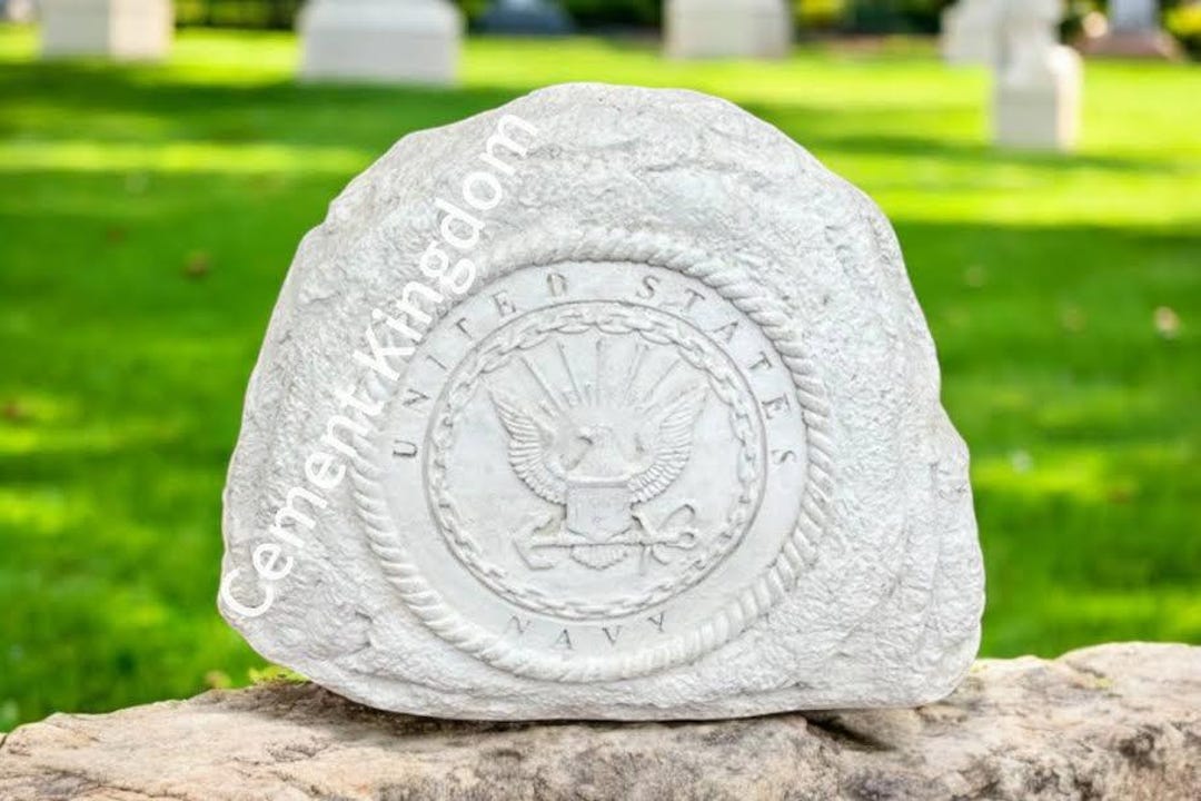 United States Navy Figurine, Navy Figure, Concrete Soldier Memorial ...
