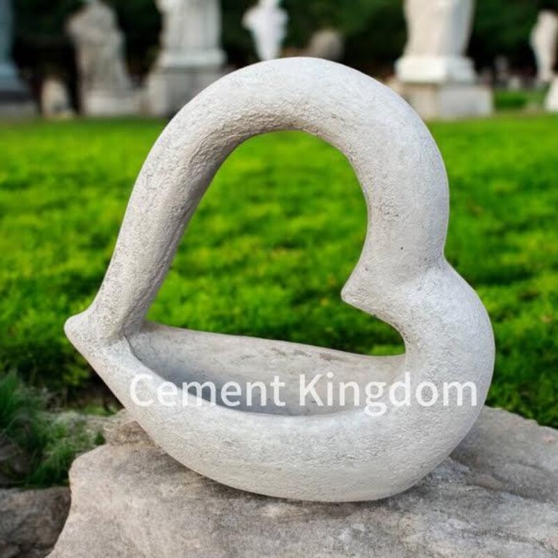 Concrete Heart - Etsy