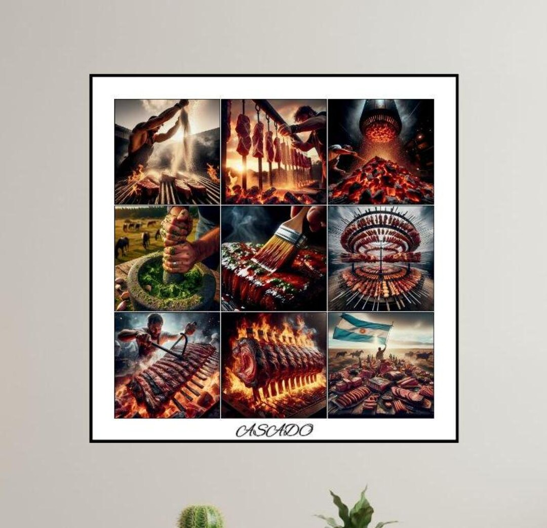 Asado South American BBQ, Authentic Asado, Asado Cooking Techniques - Etsy