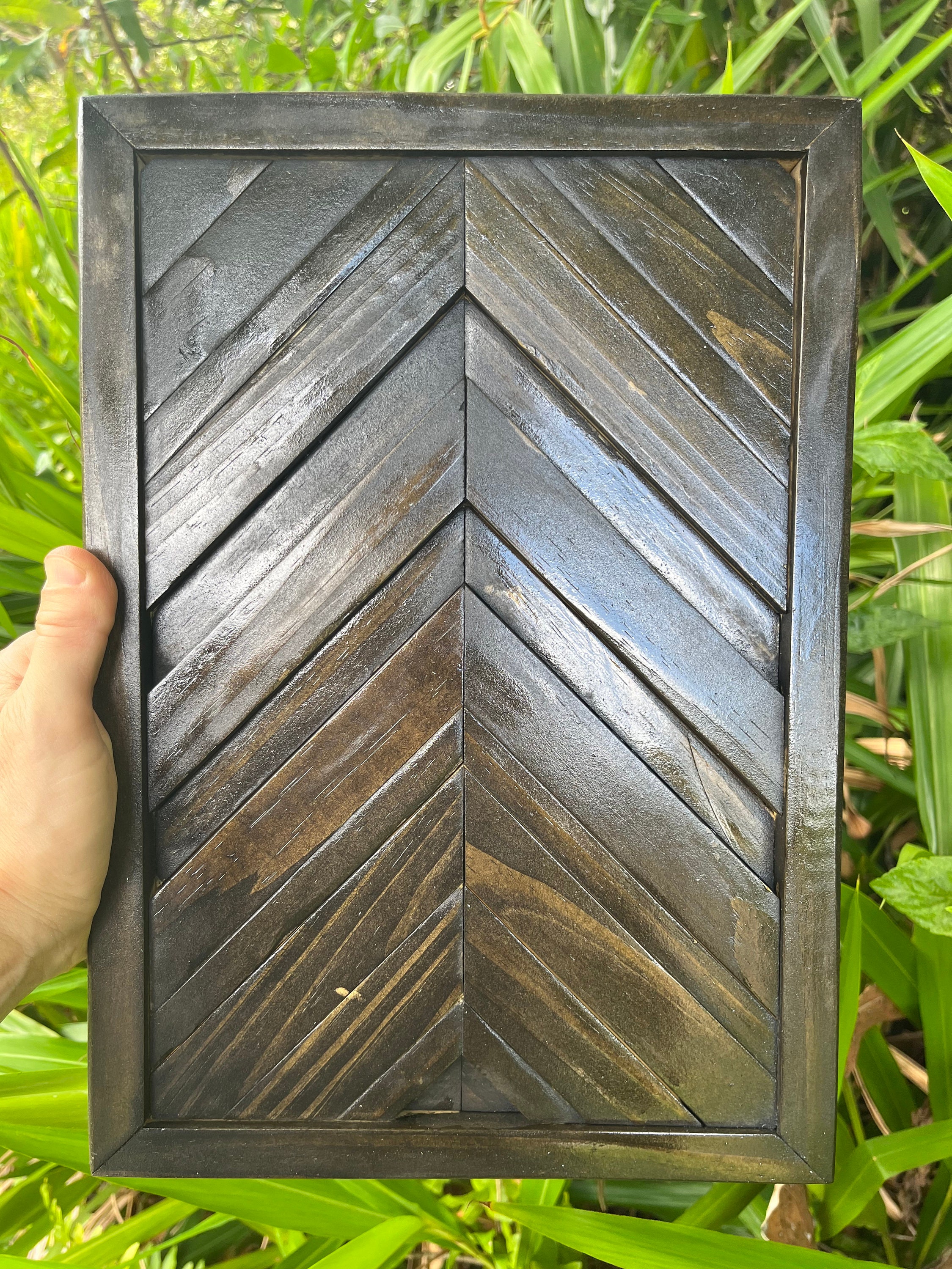 Handcrafted Solid Wood Square Outdoor Table and Benches - Etsy