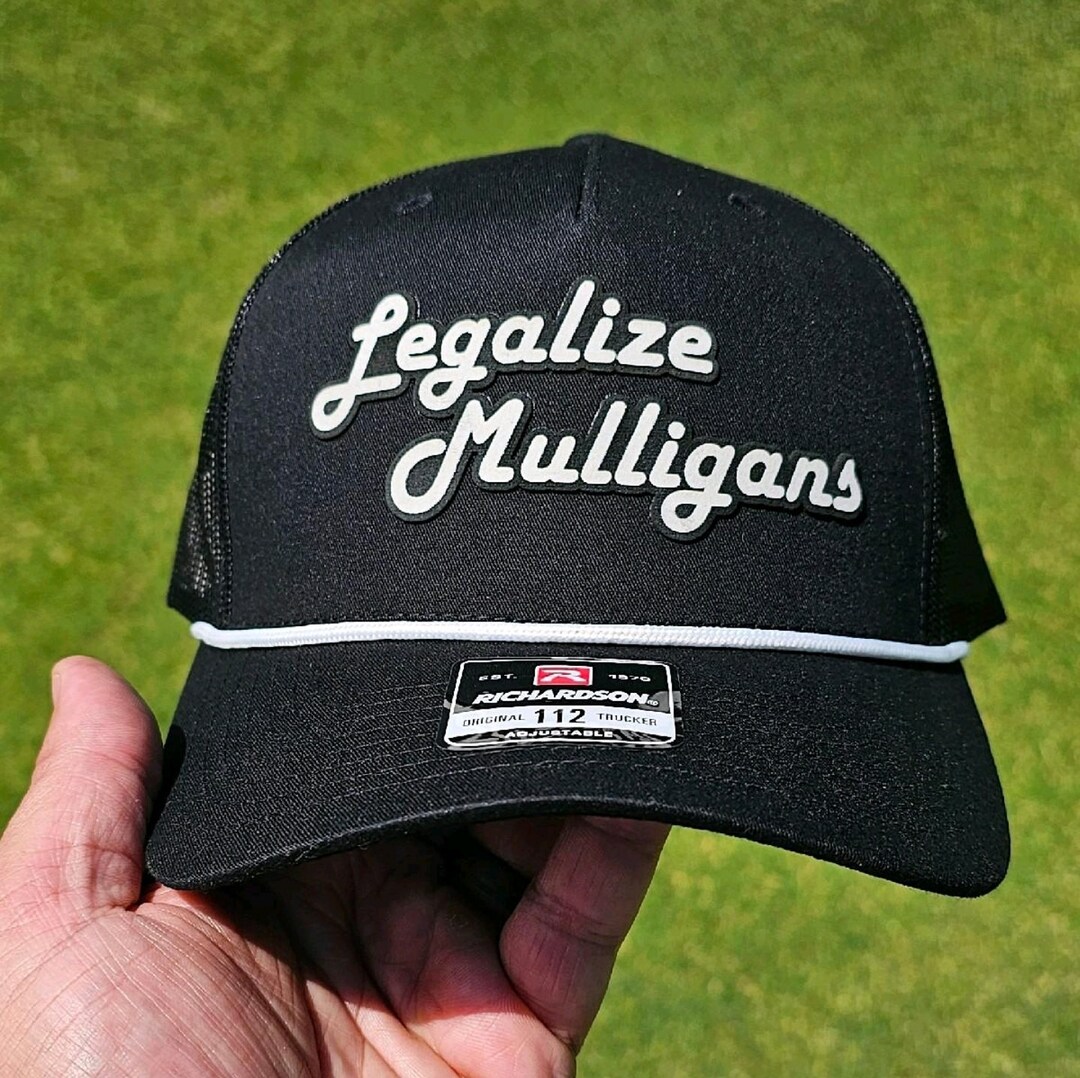 Legalize Mulligans, Golf Rope Hat, Funny, Adjustable Snapback, Mens, Women's, Golf , Driving ...