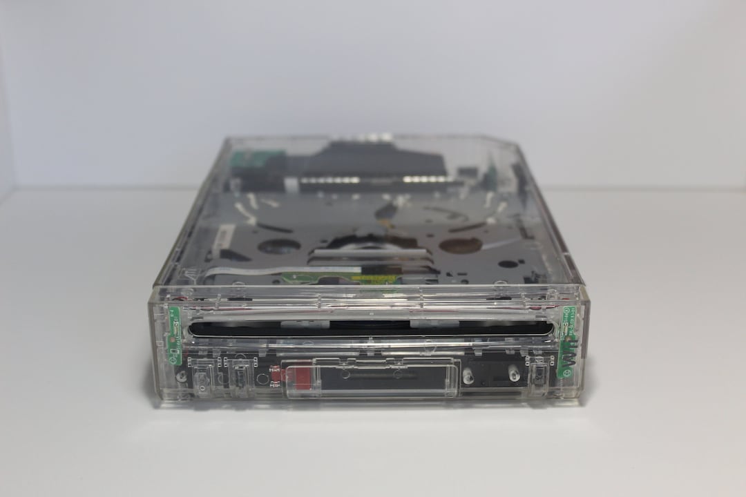 Custom Nintendo Wii Console Crystal Clear Transparent Shell Housing ...