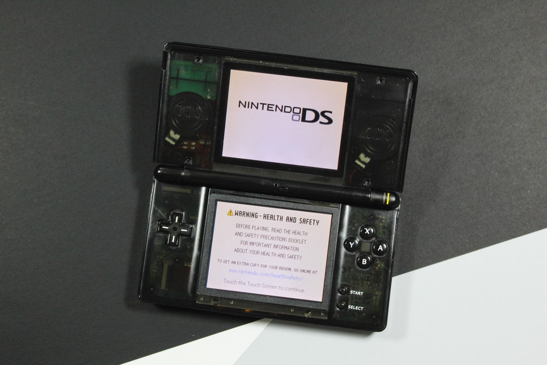 Nintendo DS Lite Custom NDSL Mod Console Reshelled With New Clear ...