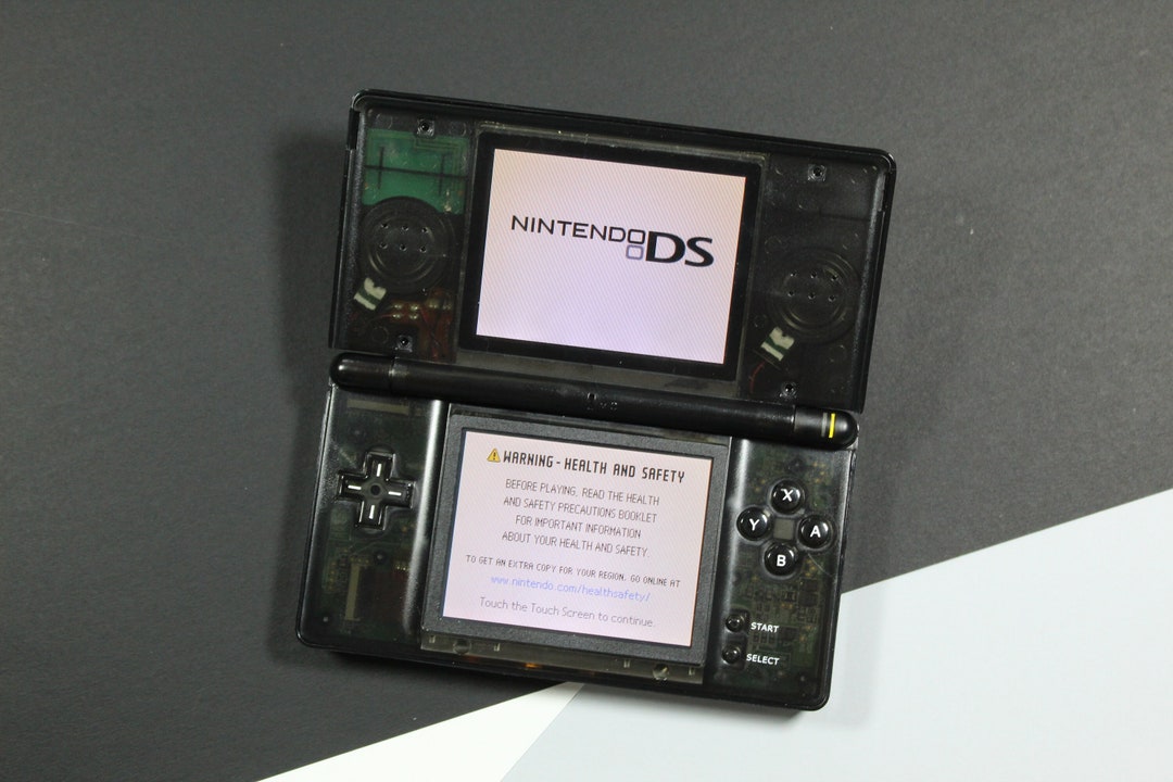 Custom Nintendo DS Lite Original NDSL Modded Console With New Clear ...