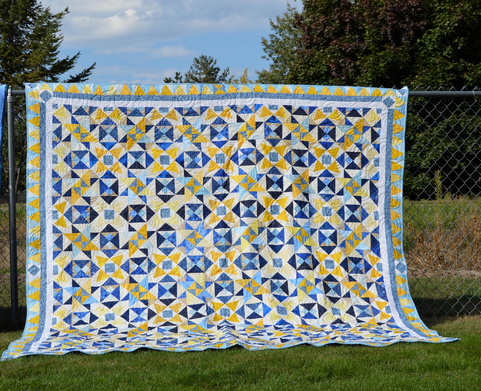 Indigo Way by Bonnie Hunter Design - Etsy