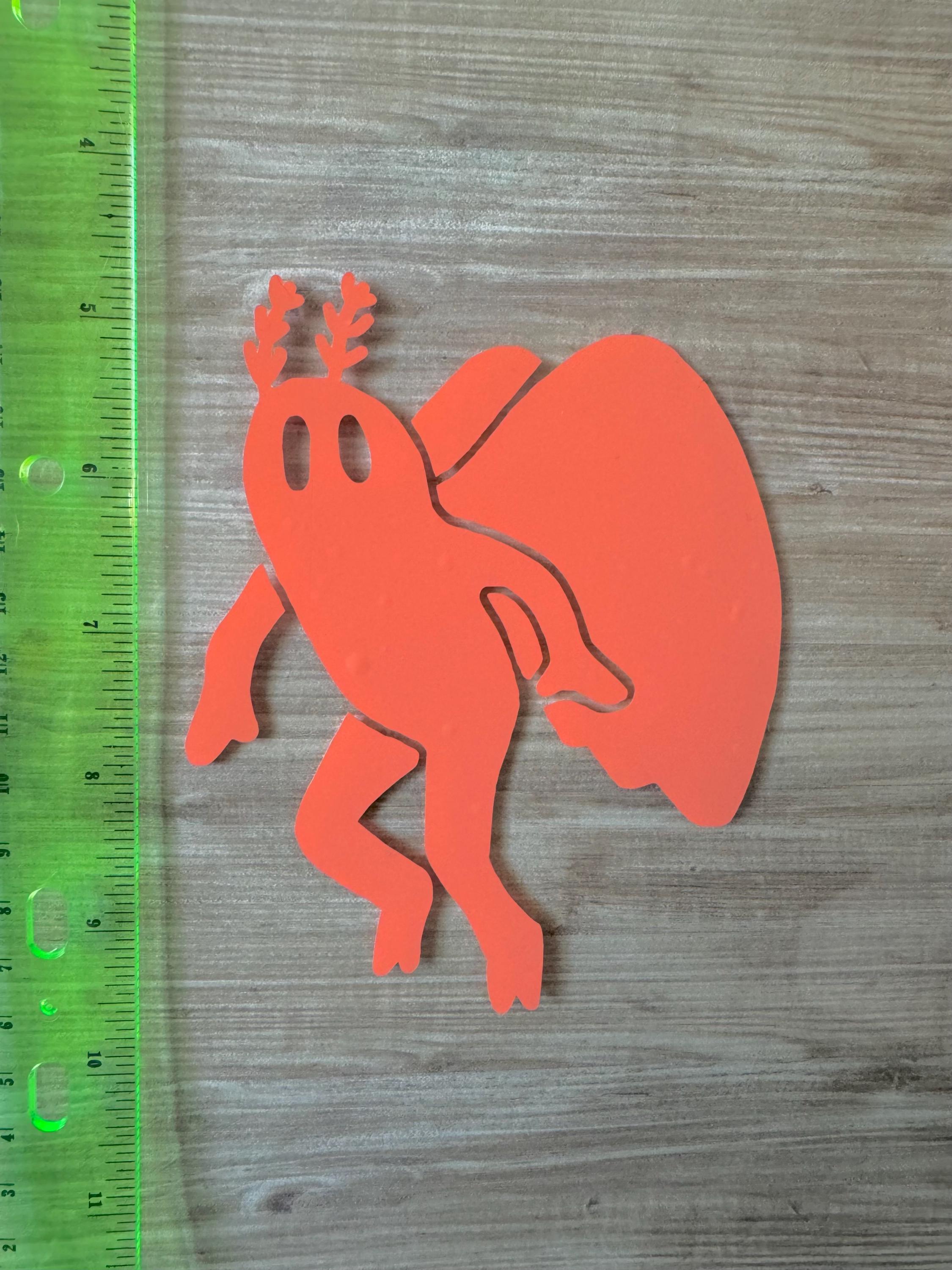 Mothman Vinyl Decal - Etsy