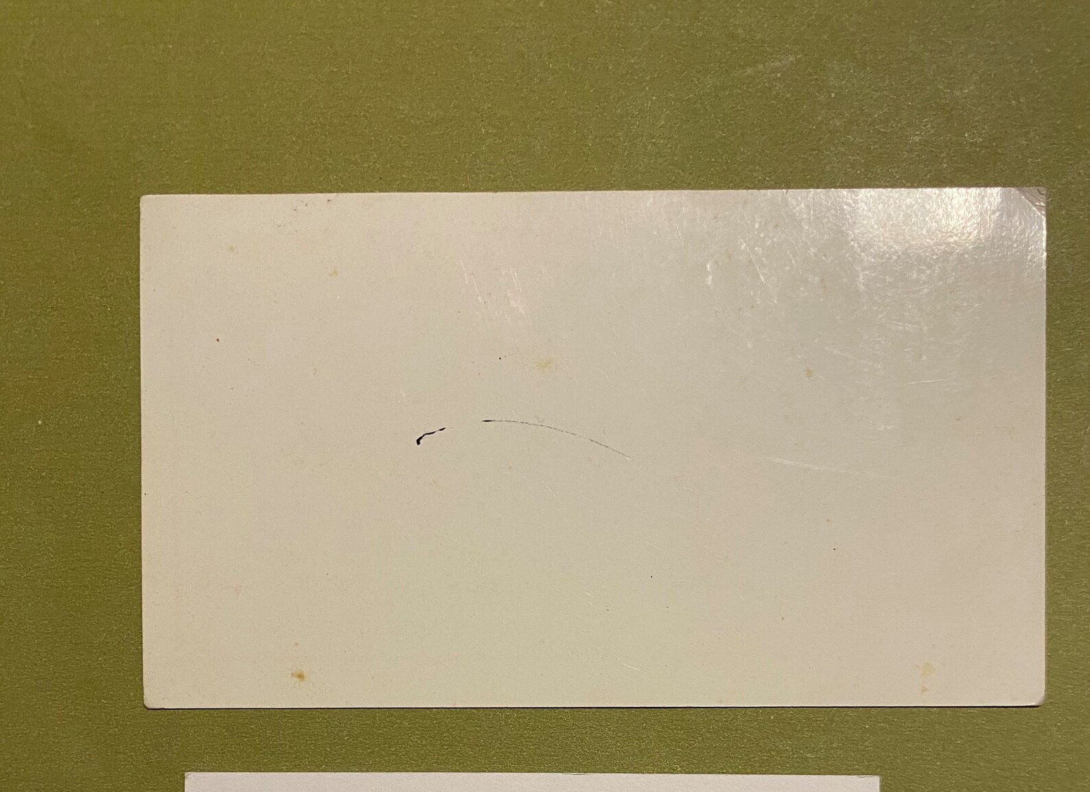 Tattoo Molly Business Card original 3x4 Amsterdam Dutch 1980s Vintage ...