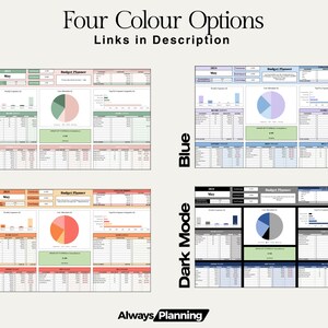 Simple Excel Budget Template Monthly Budget Google Sheet Budget ...