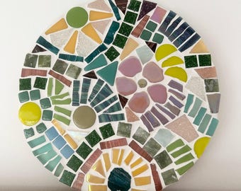 25 Cm Round Handmade Terracotta Mosaic Decorative Bowl, Ready to Use ...