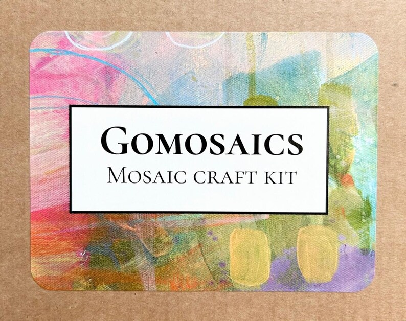 15 Cm Round Fish Mosaic Kit, DIY, Make Your Own Mosaic, Mosaic Craft ...