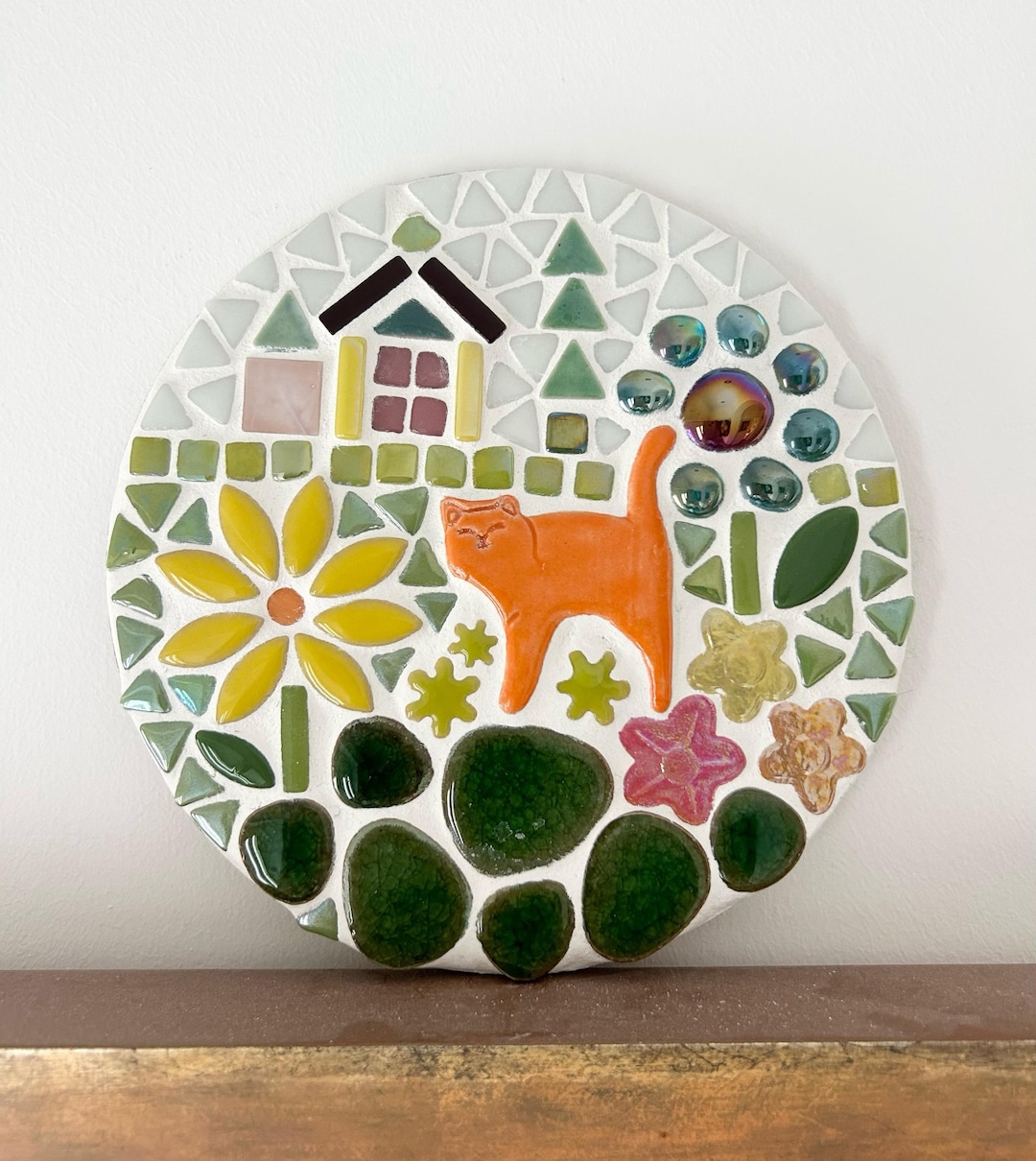 I Am a Cat Mosaic KIT, DIY Mosaic Craft Kit, Home Decor (15cm). - Etsy ...