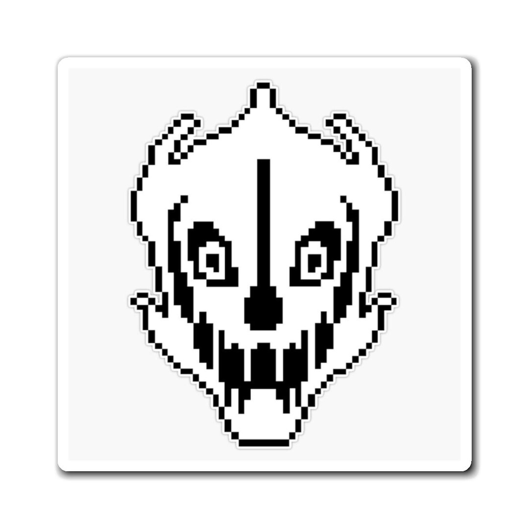 Undertale Sans Magnet Gaster Blaster - Etsy