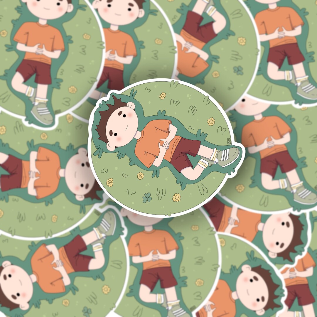 Daydreaming Sticker - Cute Vinyl Decal for Laptops, Water Bottles, and ...