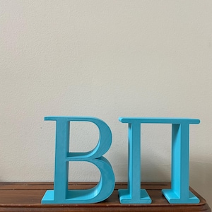 Greek Letters Thick Standing: Sorority / Fraternity, Dorm / Apartment ...