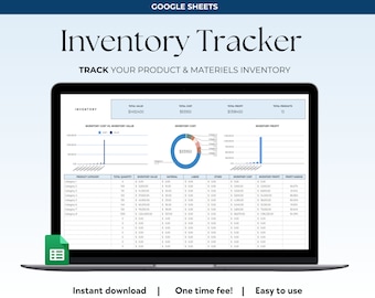 Inventory Tracker Business Inventory Inventory Management Materials ...