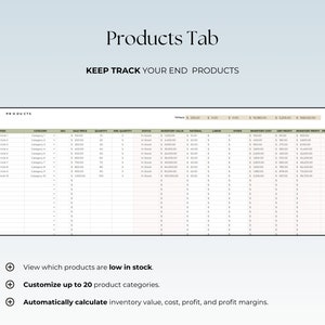 Inventory Tracker Spreadsheet Inventory Management Inventory Tracker ...