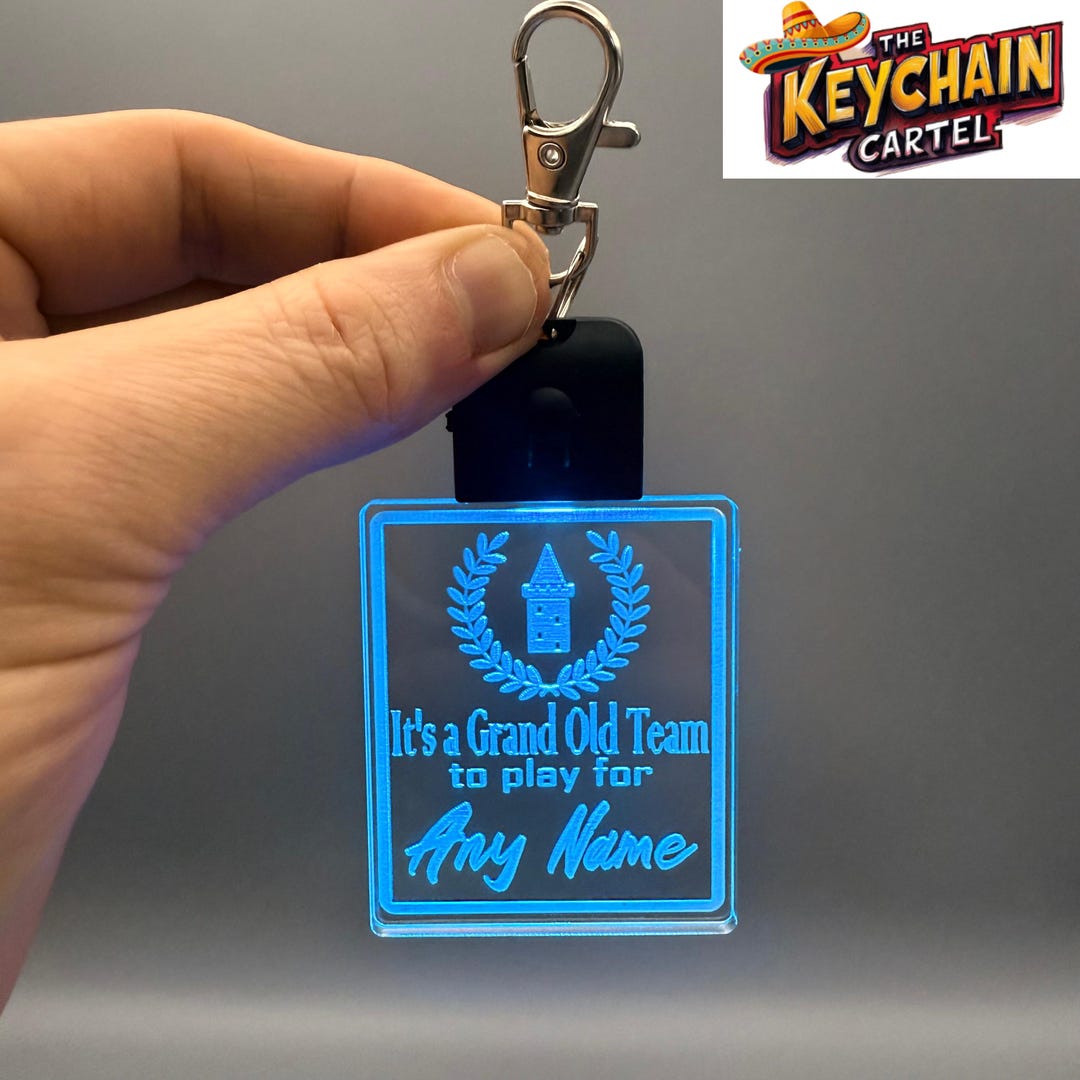 Personalised Everton LED Keychain / Keyring - Etsy UK