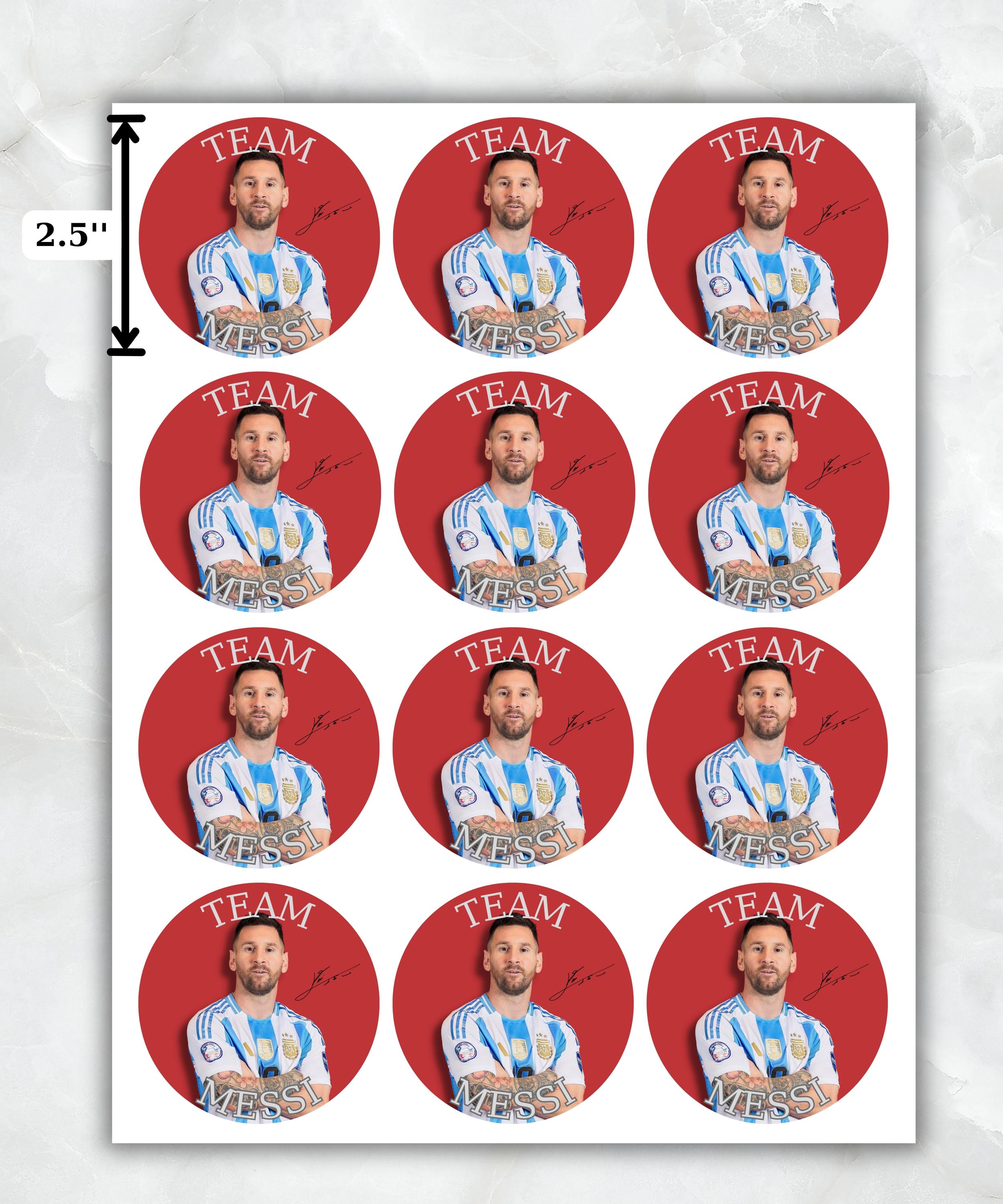 Messi & Ronaldo Cupcake Toppers, Soccer Birthday Party (PDF) - Etsy