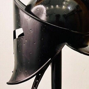 Copper Spartan Helmet 300 Movie Helmet Medieval Great King Leonidas ...