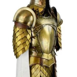 King Guard Suit Lord of the Ring Cosplay Costume Armour Medieval Steel ...