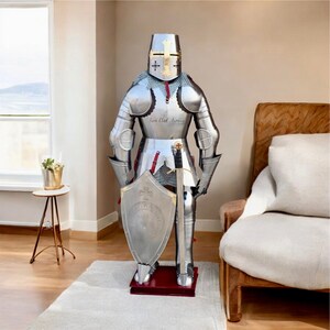 Medieval Full Suit of Armor ~ Cosplay Knight Body Larp Armor Costume ...