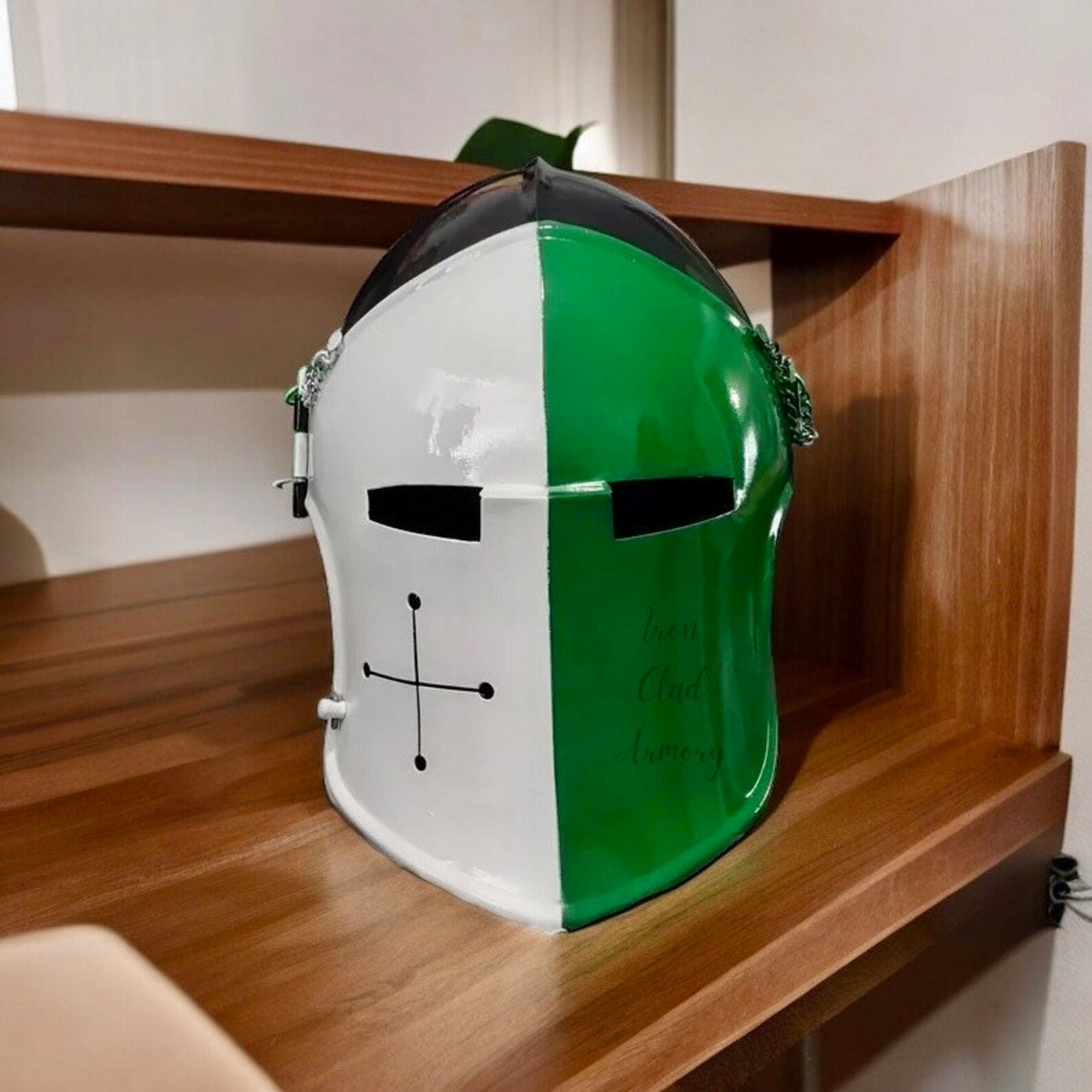Barbute Visor Helmet Medieval Steel Knight Wearable Helmet Liner ...