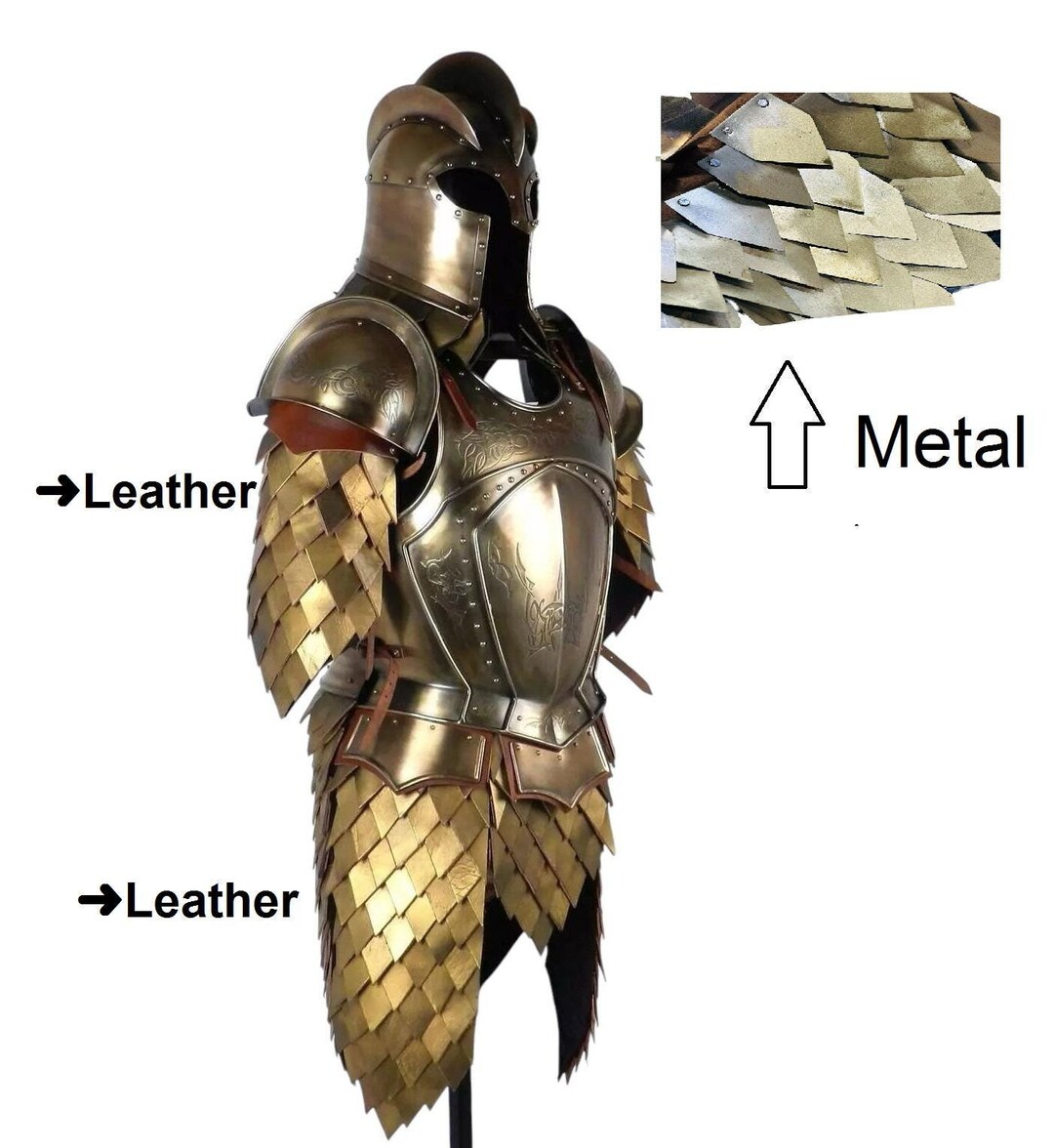 Kings Guard Suit Game of Thrones Cosplay Man Costume Armor Medieval ...