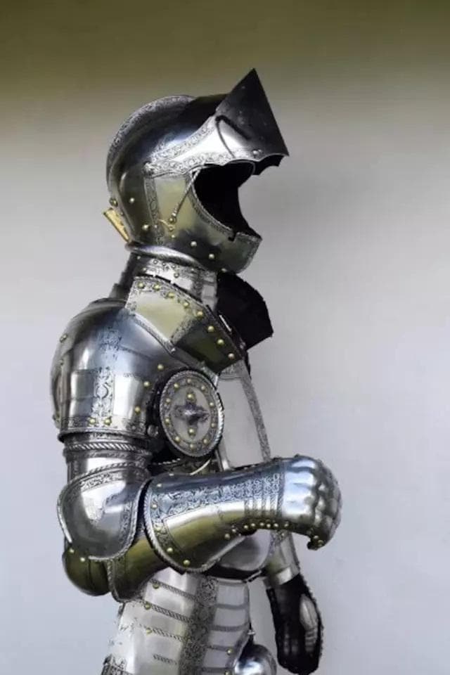 Medieval European Full Battle Armor Suit Knight Steel Armour Wearable ...