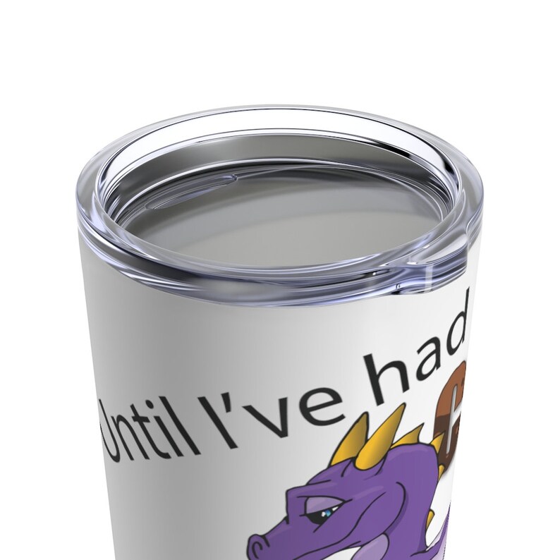 Until I've Had Coffee I'm a Little Draggin Cute Dragon - Etsy