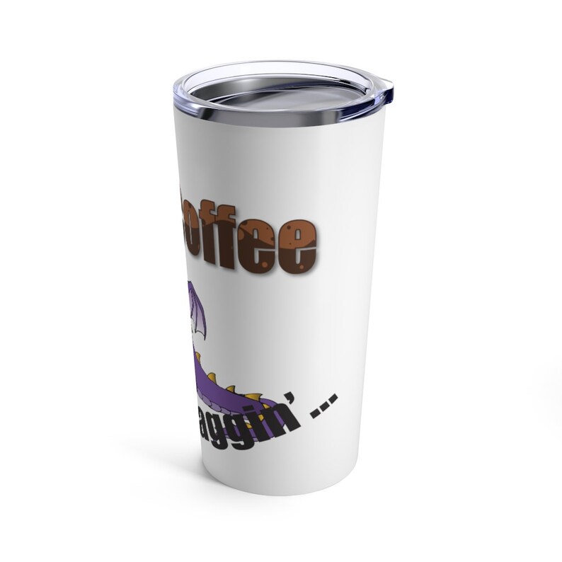 Until I've Had Coffee I'm a Little Draggin Cute Dragon - Etsy