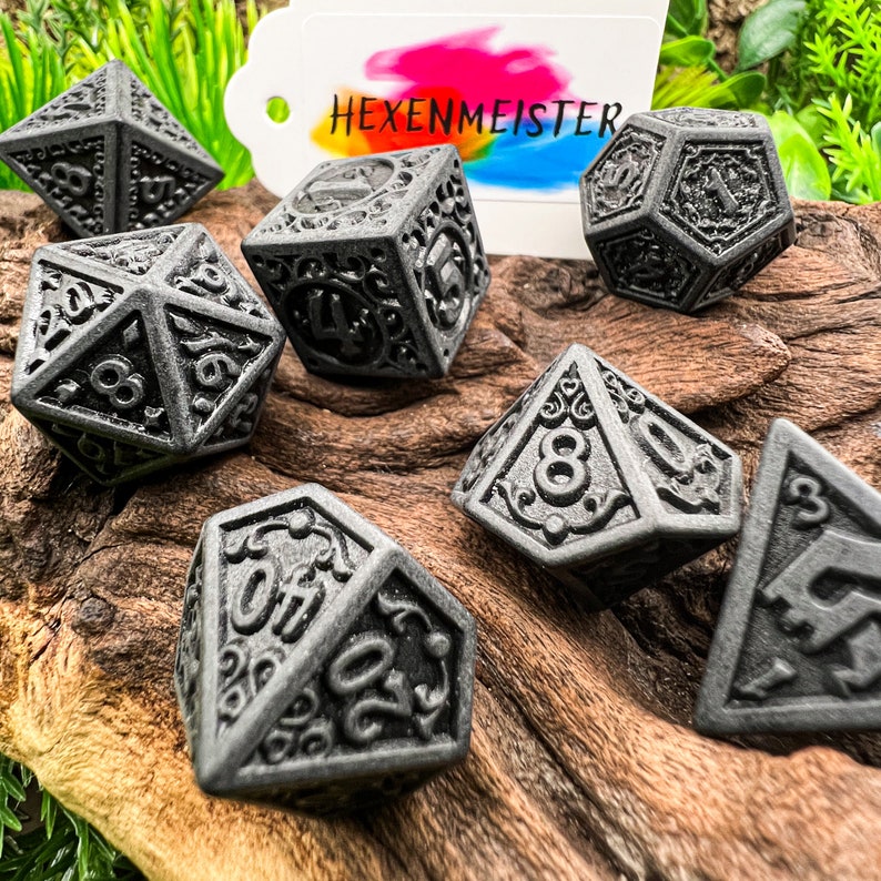 Warlock Dice Set, Dice for Dungeons & Dragons or Other Pen and Paper ...