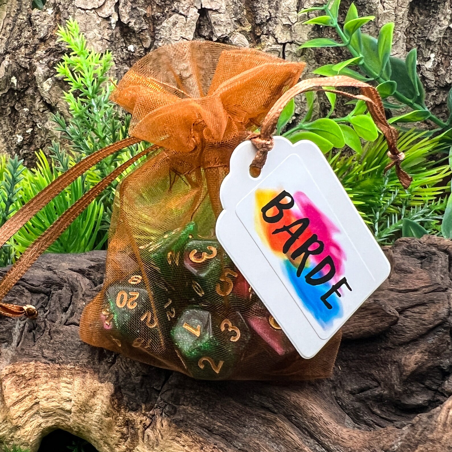 Bard Dice Set, Dice for Dungeons & Dragons or Other Pen and Paper Role ...