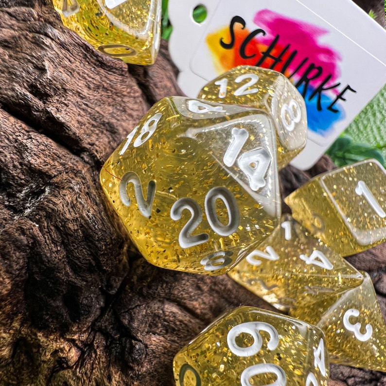 Rogue Dice Set, Dice for Dungeons & Dragons or Other Pen and Paper Role ...