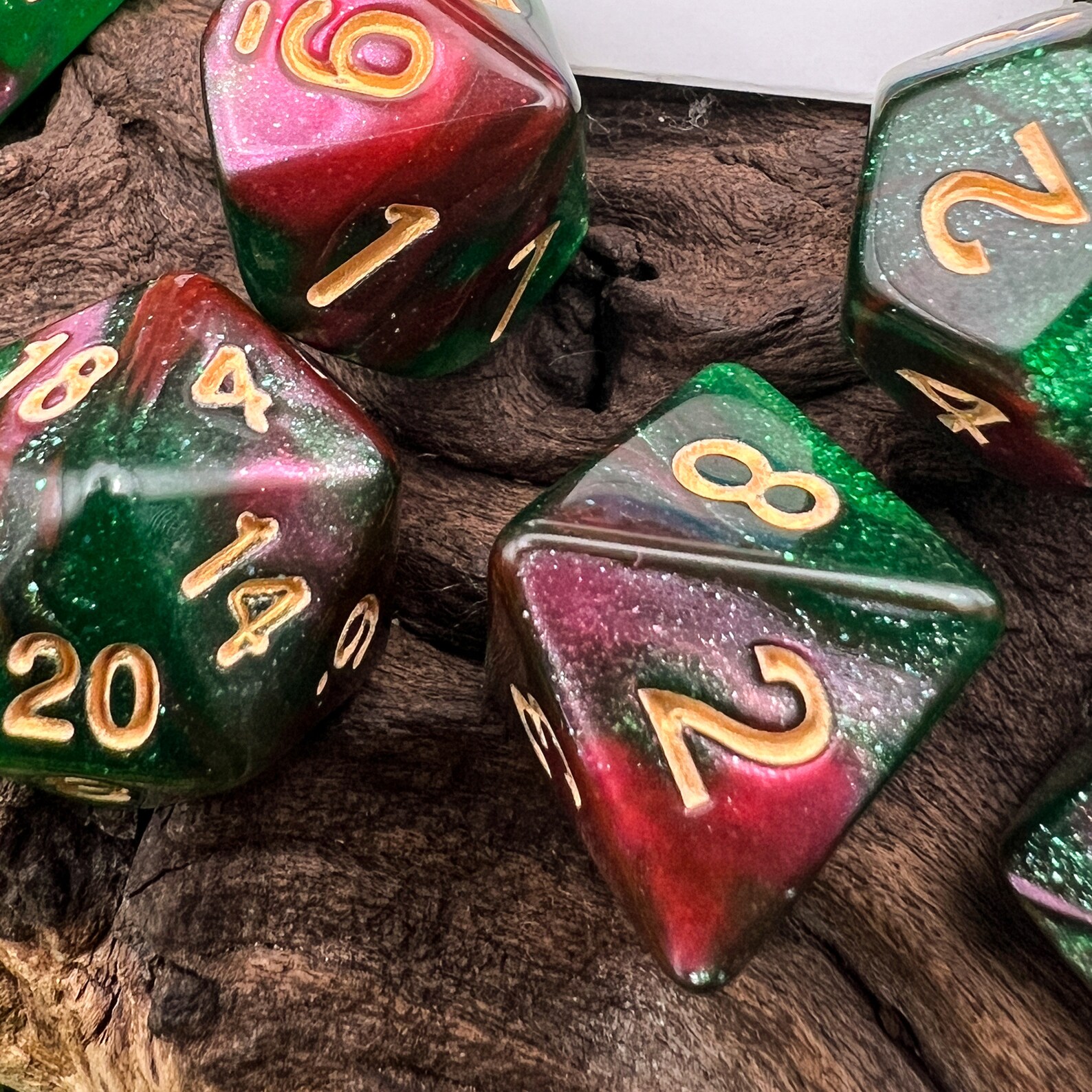 Bard Dice Set, Dice for Dungeons & Dragons or Other Pen and Paper Role ...