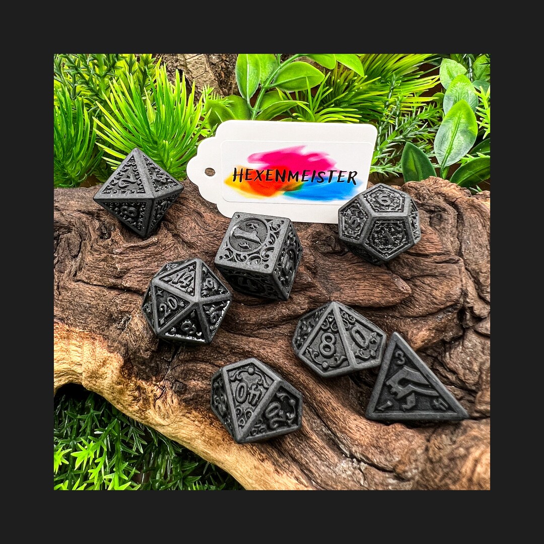 Warlock Dice Set, Dice for Dungeons & Dragons or Other Pen and Paper ...