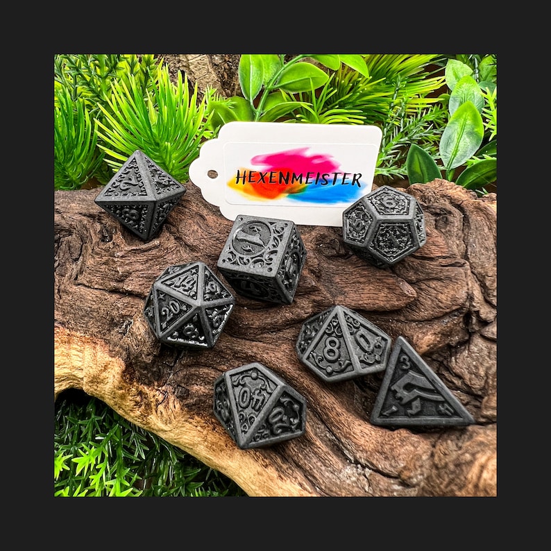 Warlock Dice Set, Dice for Dungeons & Dragons or Other Pen and Paper ...