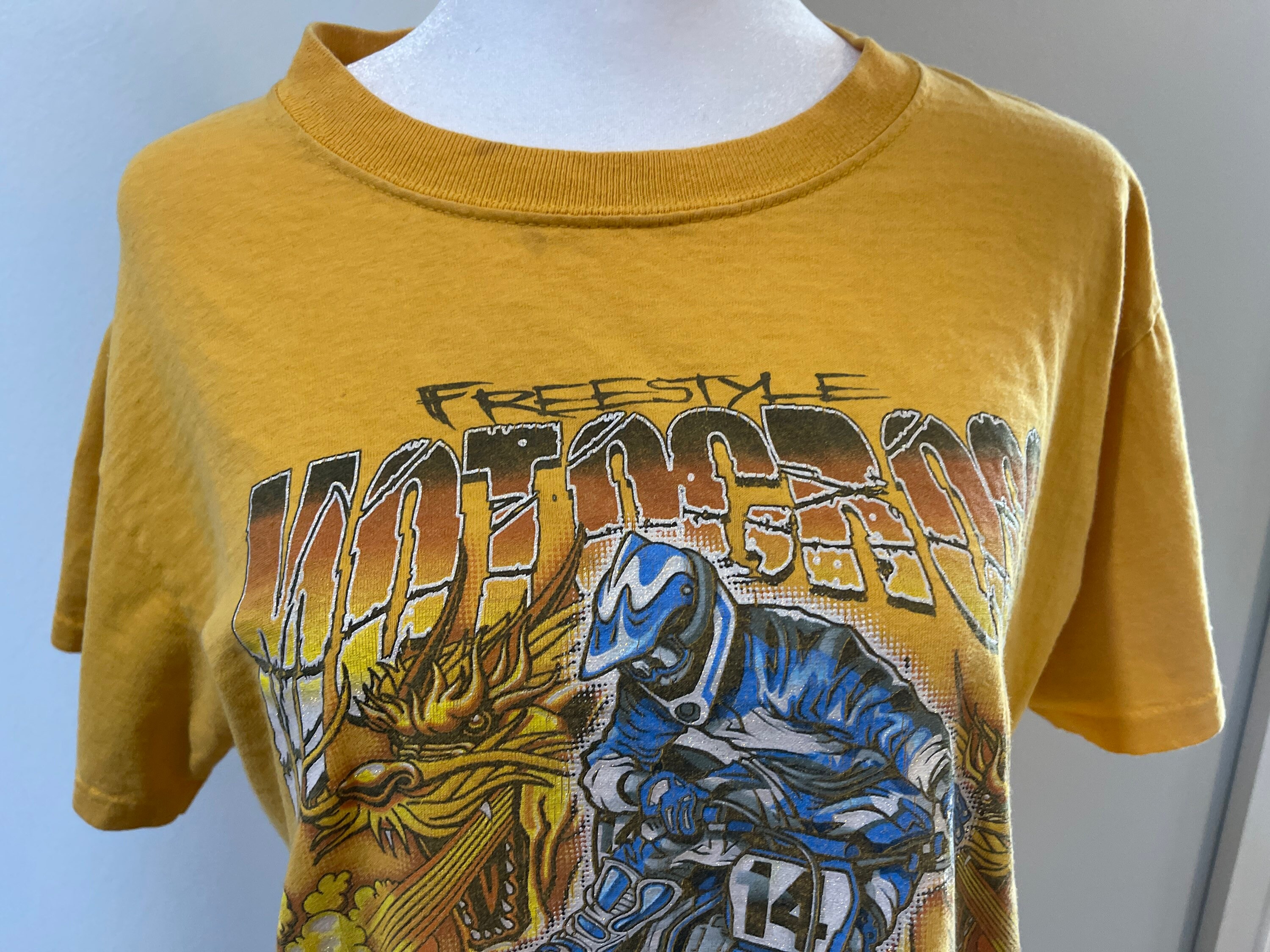 Y2k Yellow Kids Graphic T-shirt - Etsy