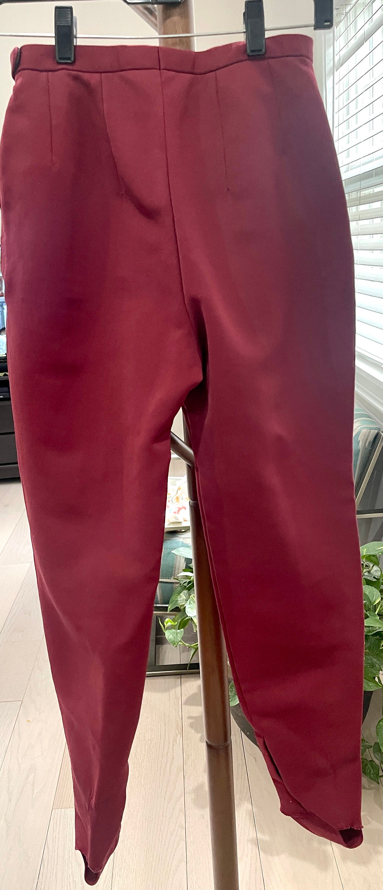 1950’s Red Stirrup Pants - Etsy