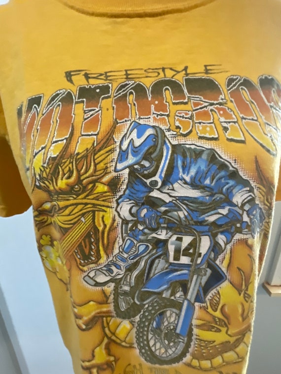 Y2k Yellow Kids Graphic T-Shirt - Gem