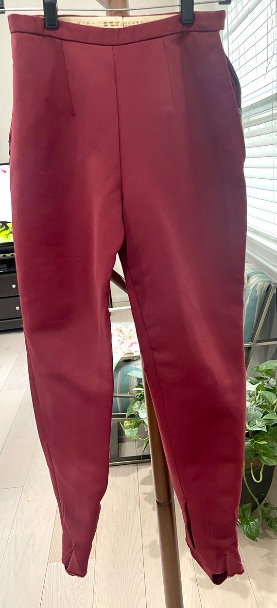 1950’s Red Stirrup Pants - Gem