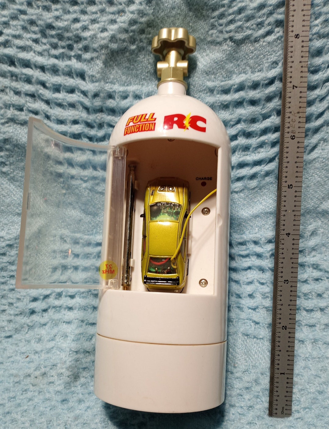 Very Rare NIB Vintage Nitrous Bottle Micro Rc Racer Toy Museum Quality ...